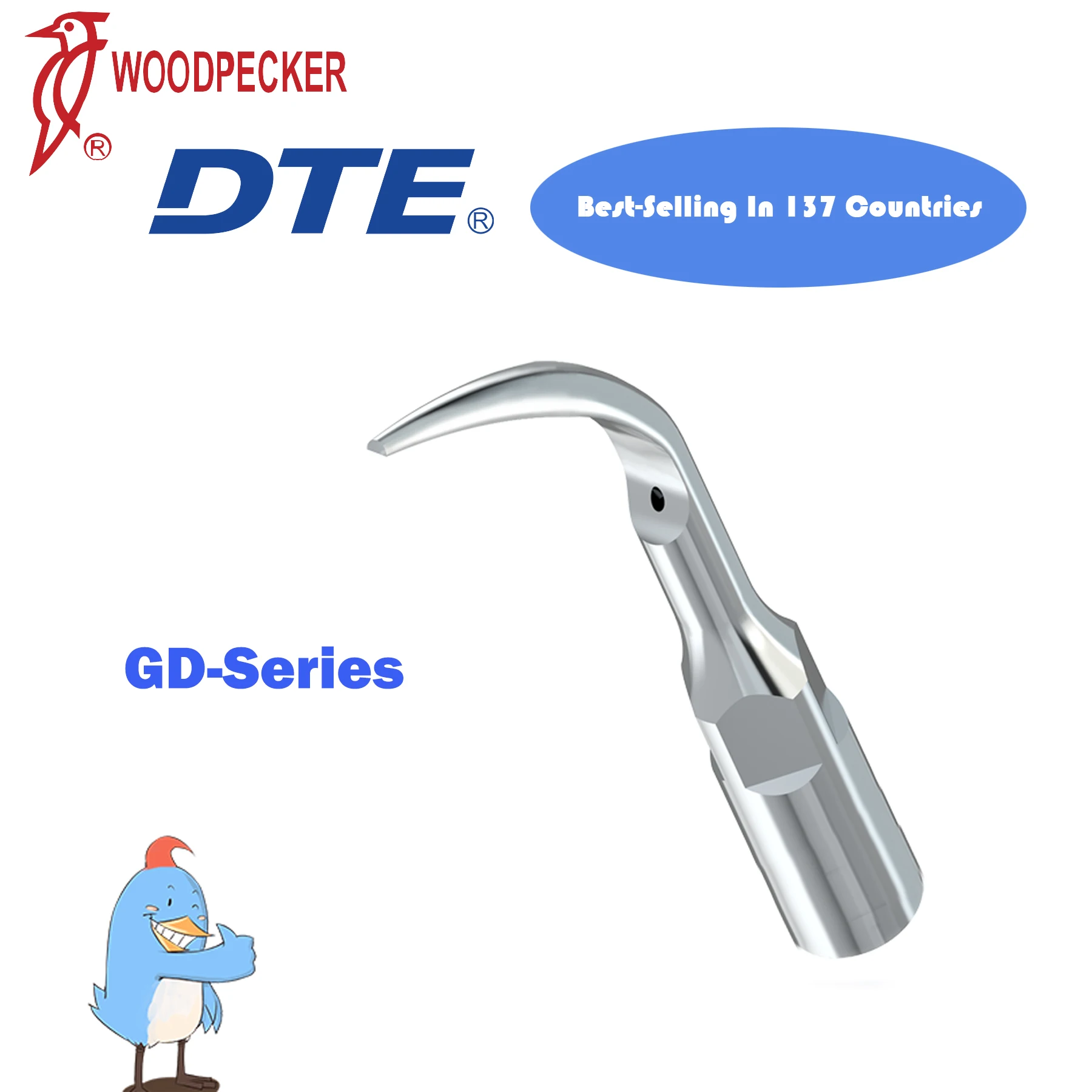 Woodpecker DTE Dental Ultrasonic Scaler Tip Dentistry Scaling Tips ...