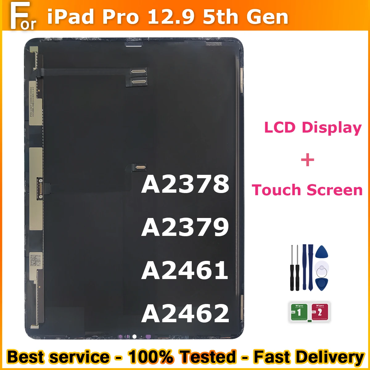 12-9-Teested-For-iPad-Pro-12-9-5th-Gen-A2378-A2379-A2461-A2462-LCD ...