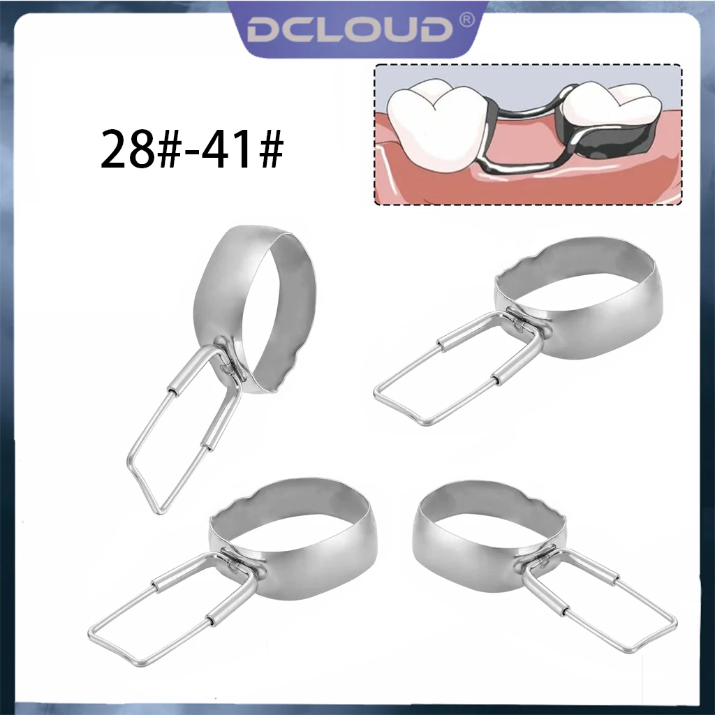 DCLOUD-4Pcs-Set-Dental-Orthodontic-Molar-Band-2nd-Space-Maintainer ...