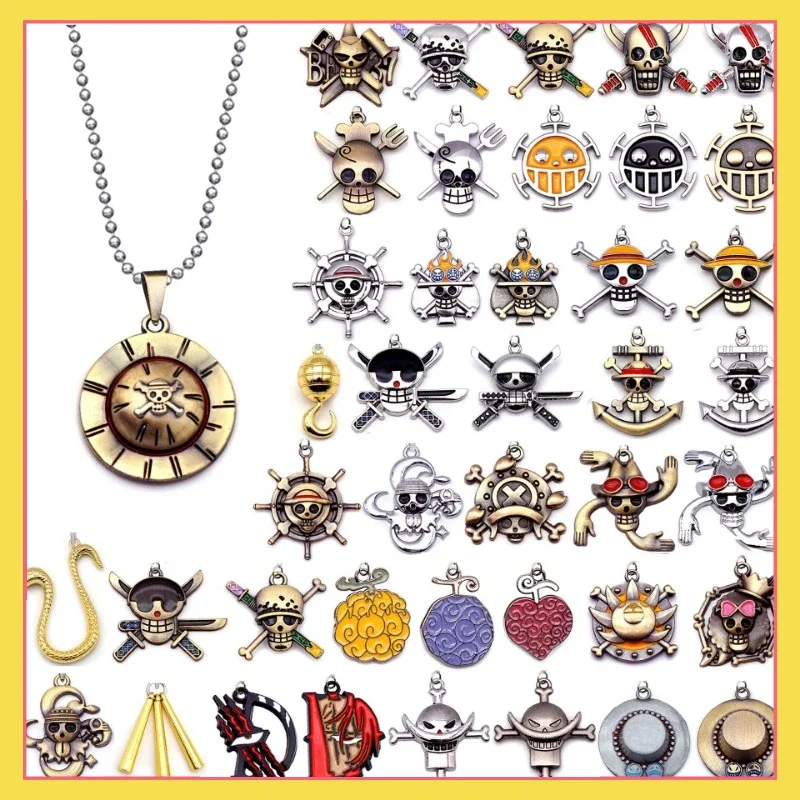 New-One-Piece-Anime-Peripheral-Necklace-Chopper-Pendant-Luffy-Ace-White ...