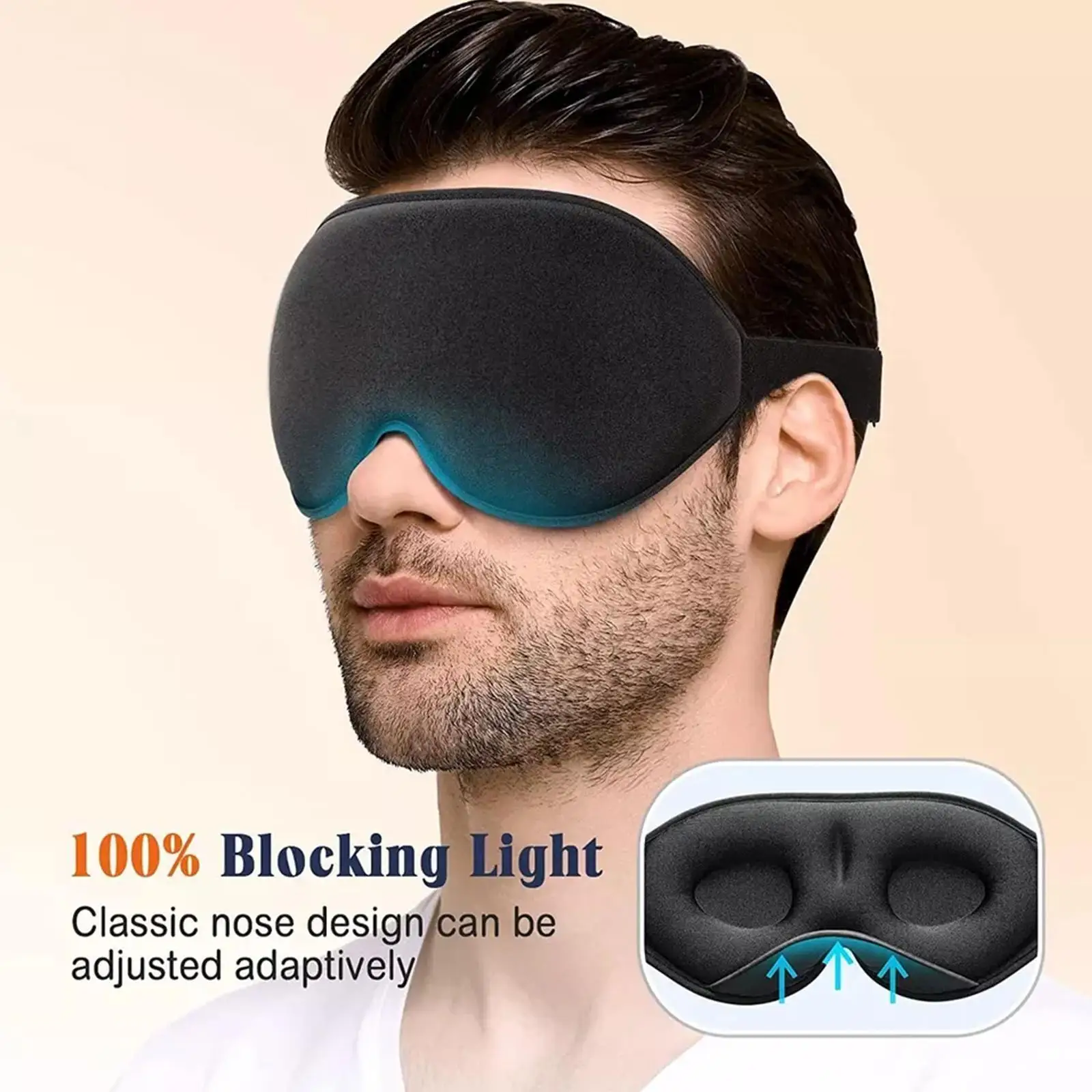 3D-Sleep-Mask-Blindfold-Sleeping-Aid-Eye-Mask-Soft-99-Slaapmasker-Foam ...