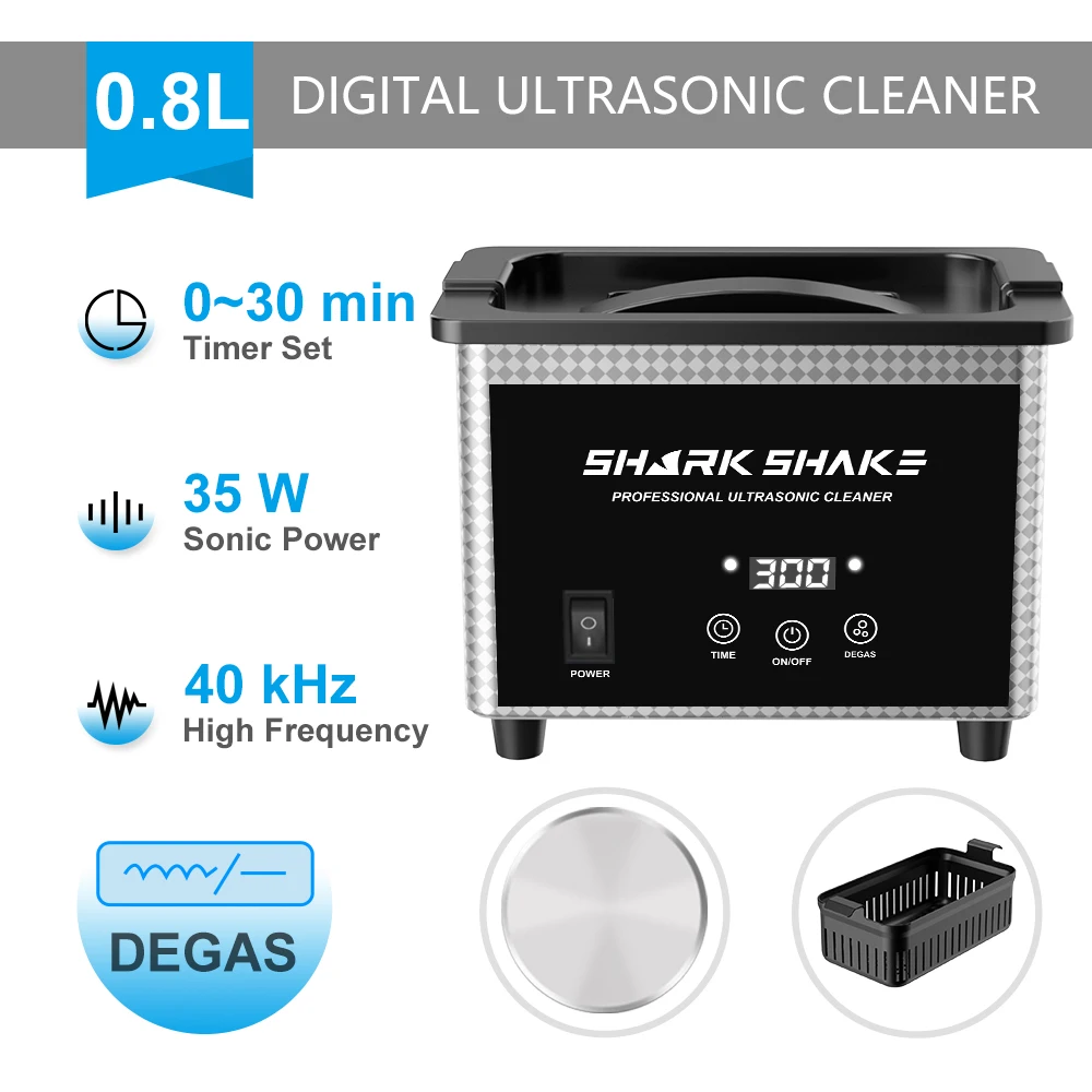 800 ml Ultrasonic Sonicator Cleaner – Science Commodities (Science Enterprise Company Limited)