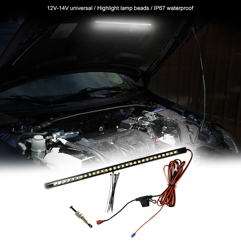 Car-Under-Hood-LED-Lights-Engine-Repair-White-Illumination-Lamp-with ...
