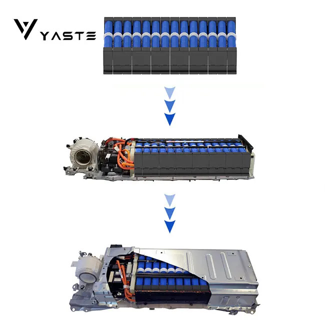 Yaste Cylindrical Rechargeable HEV Battery 14.4V 6.5AH Ni-MH ...