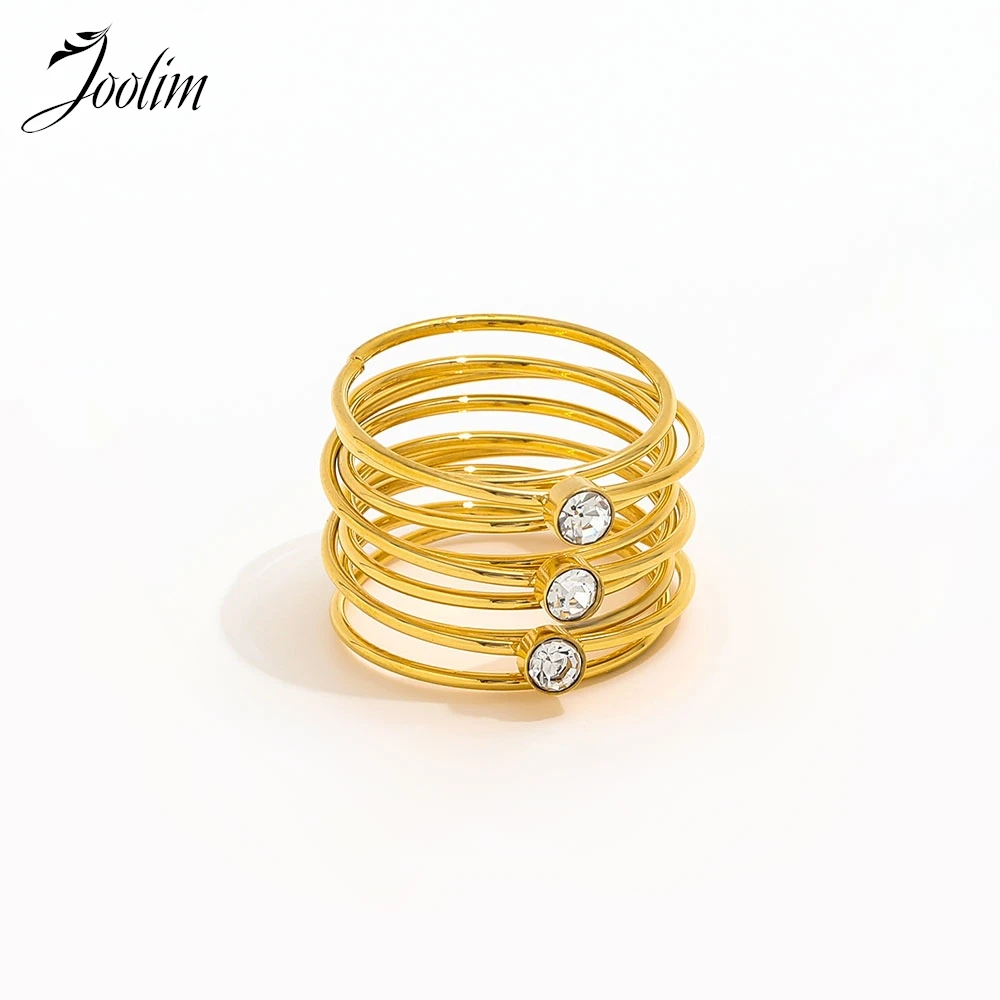 Joolim Jewelry Wholesale High End PVD Waterproof Fashion Dainty Multi ...
