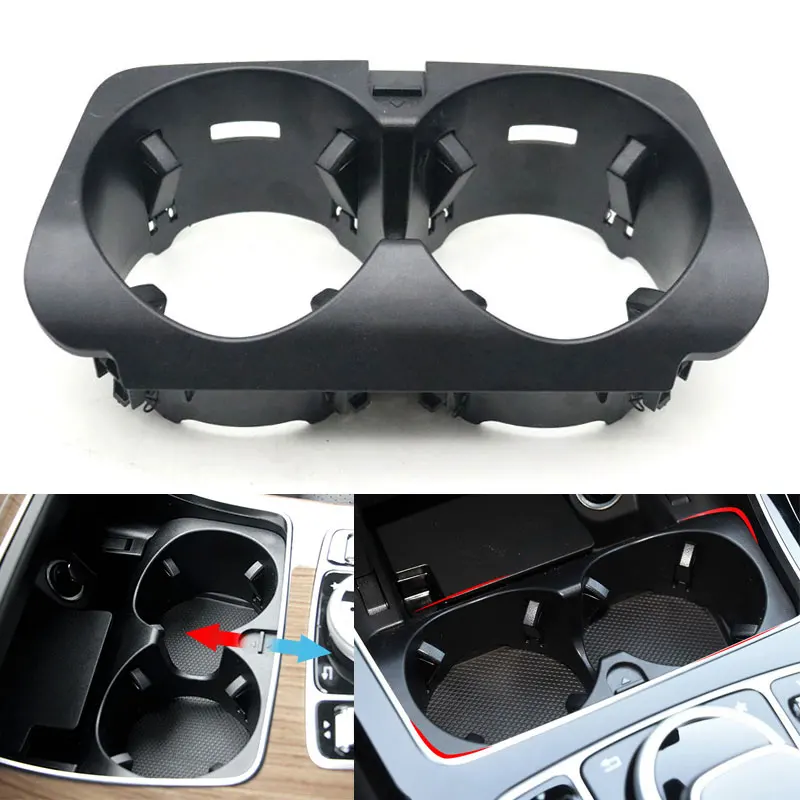 A2056800691-Center-Console-Insert-Water-Cup-Holder-Frame-For-Mercedes ...