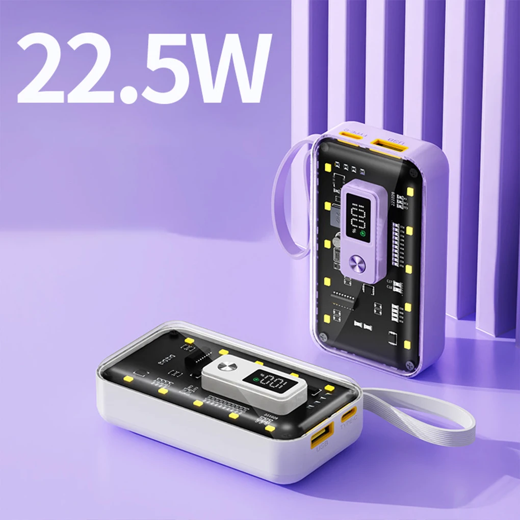 DIY-Kit-Portable-Power-Bank-Transparent-Case-USB-Fast-Charging ...