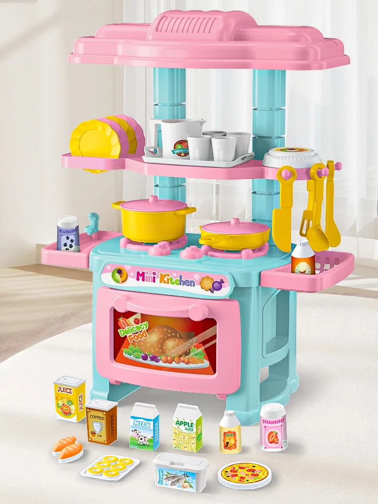 Kitchen-Accessories-Set-Play-Cooking-Toys-2-Colors-Random-Mini-Dishes ...