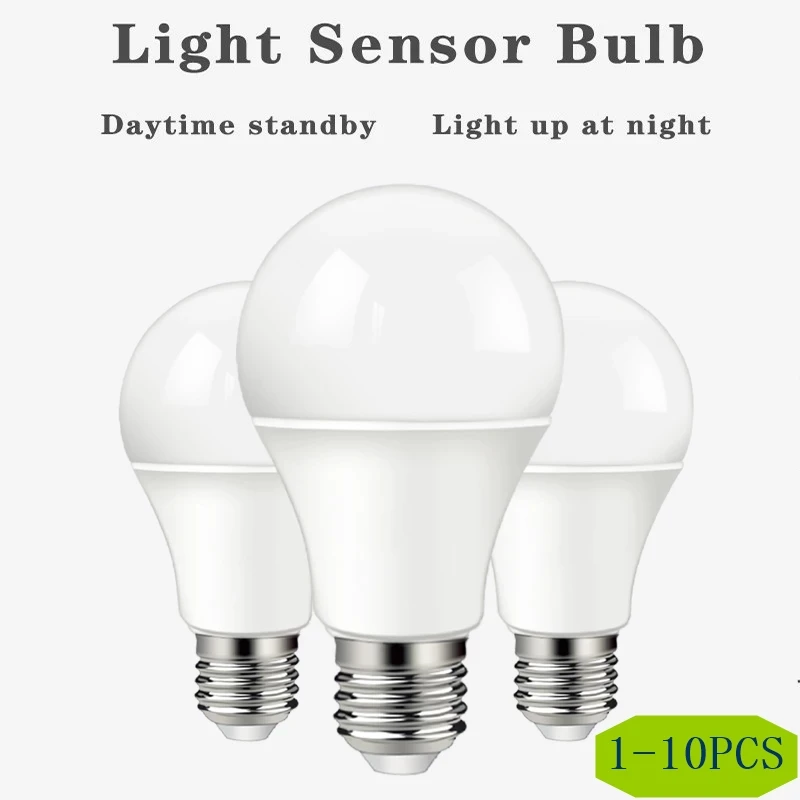 LED-bulb-Dusk-to-Dawn-Smart-Lamp-Bulb-E27-B22-10W-Sensor-Bulb-AC220 ...