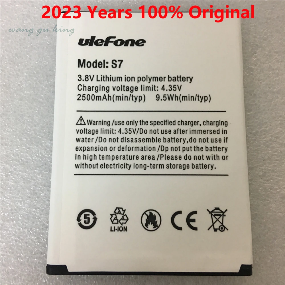 Mobile-phone-battery-Ulefone-S7-battery-2500mAh-Original-battery-5 ...