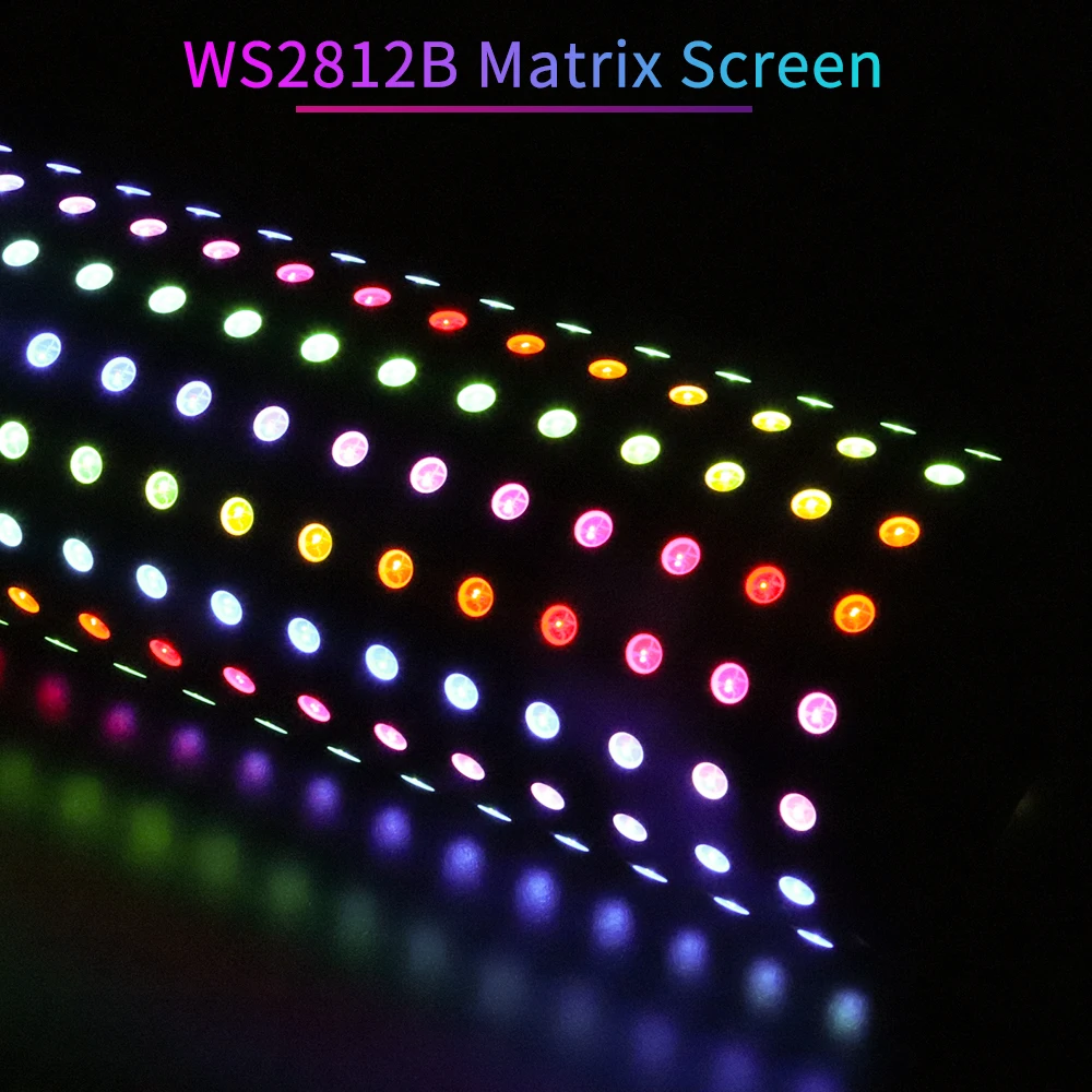 1-5Pcs-WS2812B-Digital-LED-Flexible-Individually-Addressable-Panel ...