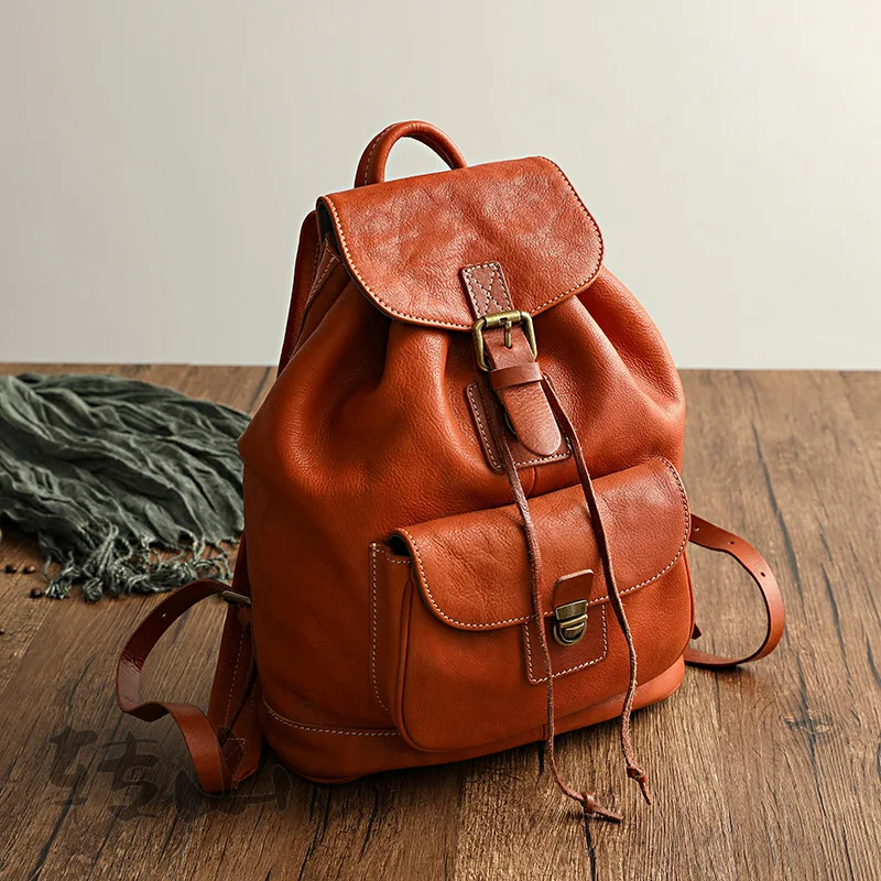 New-Luxury-Women-Leather-Backpacks-Ladies-Genuine-Leather-Luxury ...