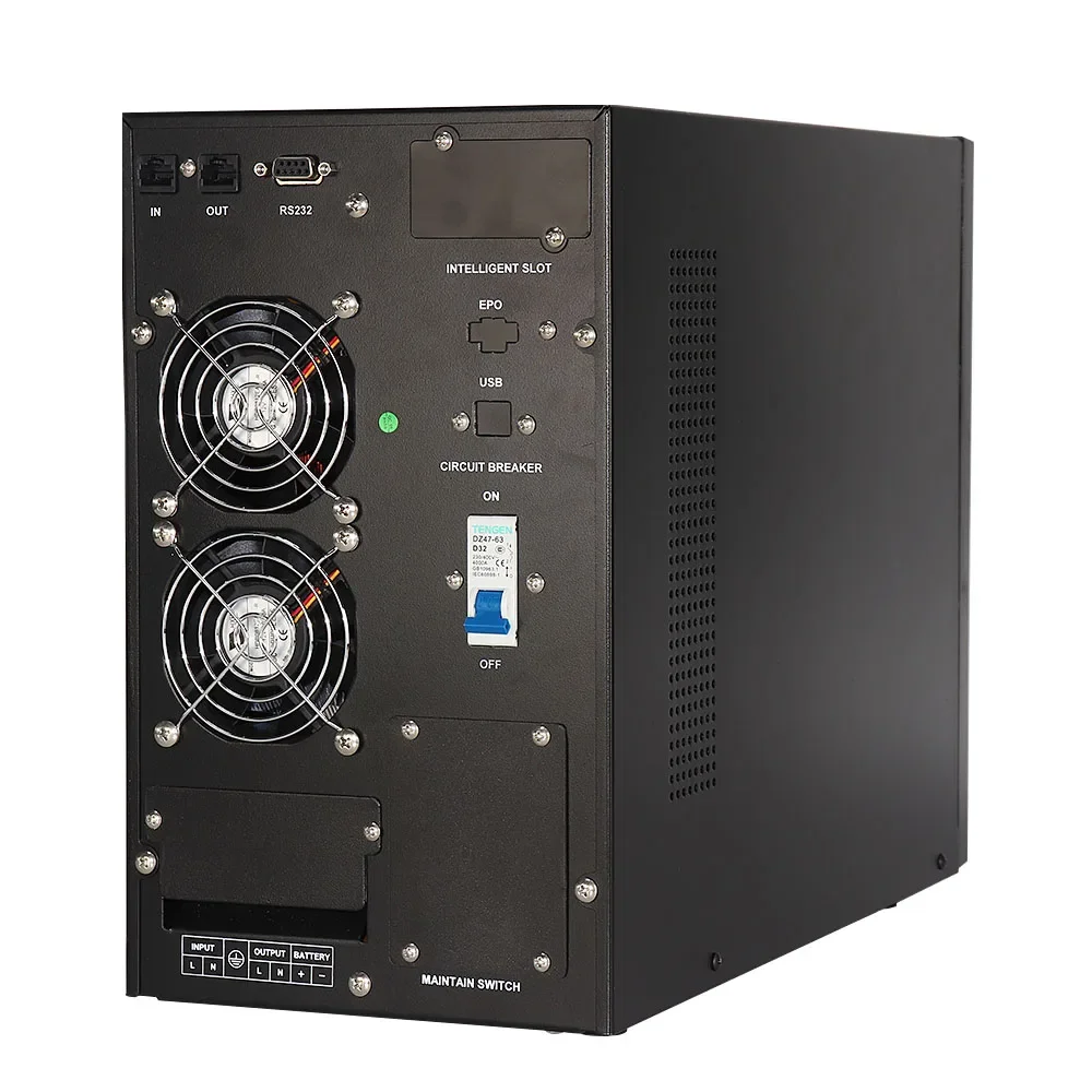 Uninterruptible-power-supply-Single-Phase-Online-UPS-power-backup-1kVA ...