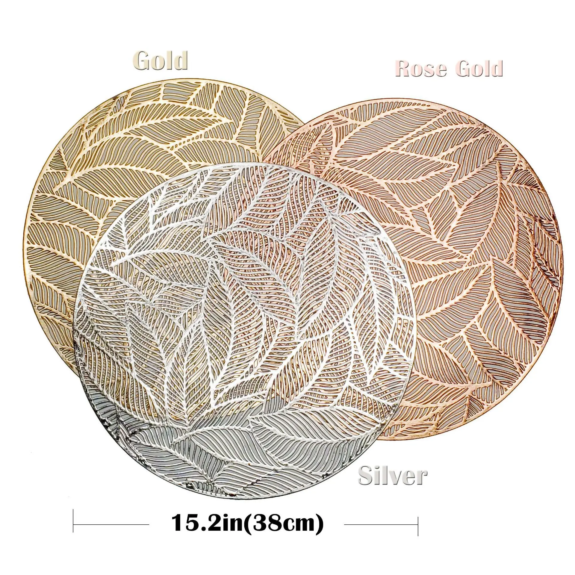 Heat-Insulation-Pot-Pad-PVC-Injection-Molding-Circular-Placemat ...