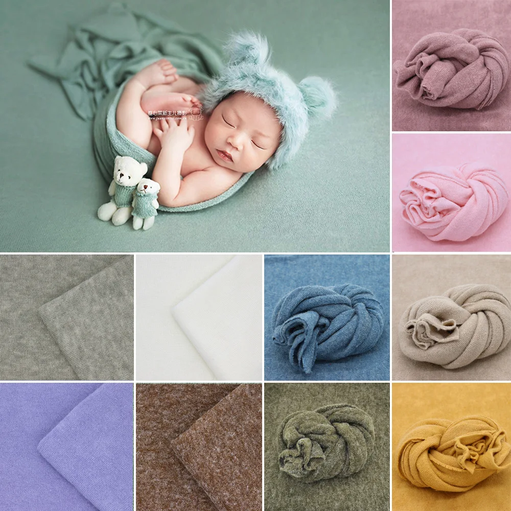 Rec-m-nascido-fotografia-adere-os-beb-Wraps-pano-macio-malha-alta-el ...