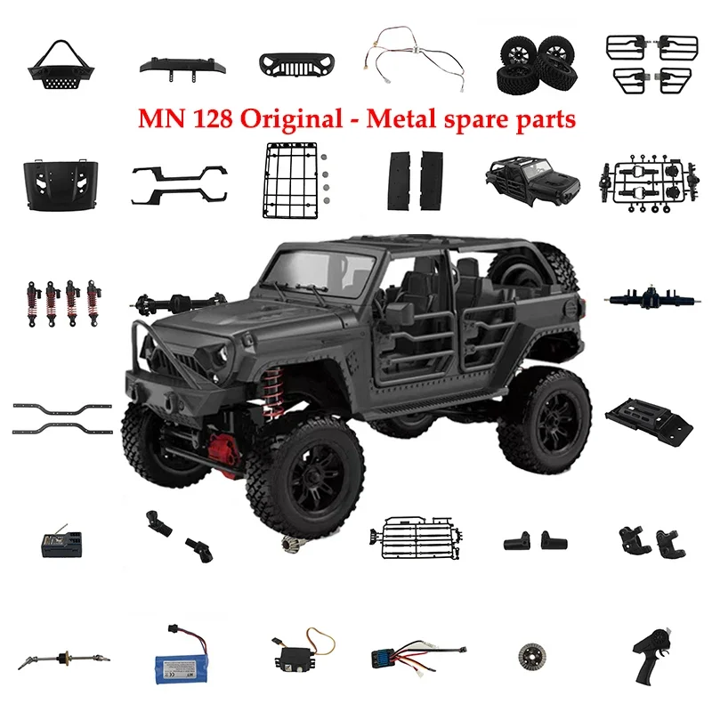 MN-MODEL-MN128-MN-128-RC-Car-Parts-Gear-Steering-Remote-Control ...