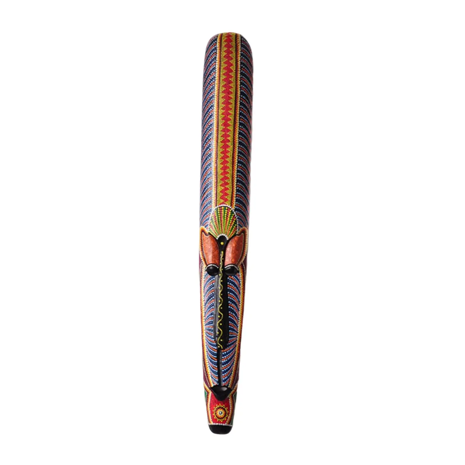 African Wall Masks Full of Colors African Style Wall Mount Wooden ...