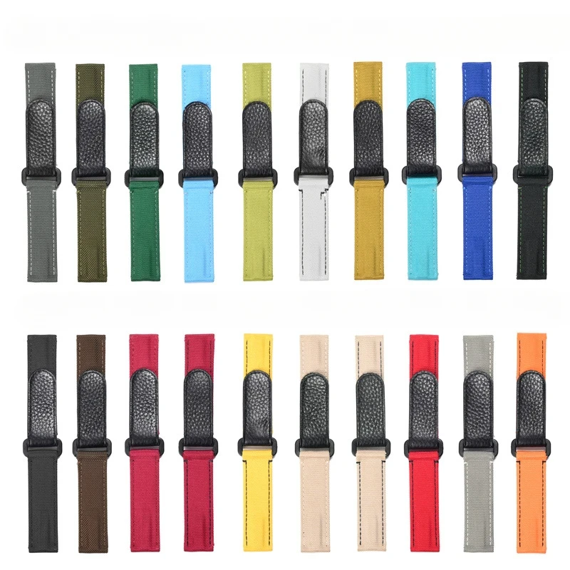 Nylon Velcro 20mm Watchband Daytona sub rolex watchband Seiko Strap ...