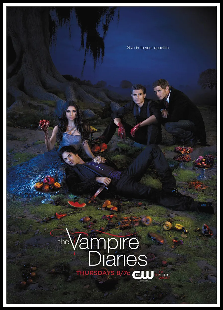 The Vampire Diaries Season 5 Poster Wallpaper