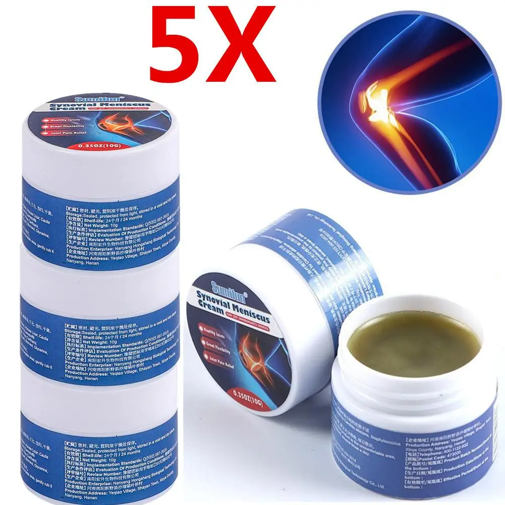 5X Knee Pain Relief Cream For Meniscus Injury, Pain Relief, Tendons And ...