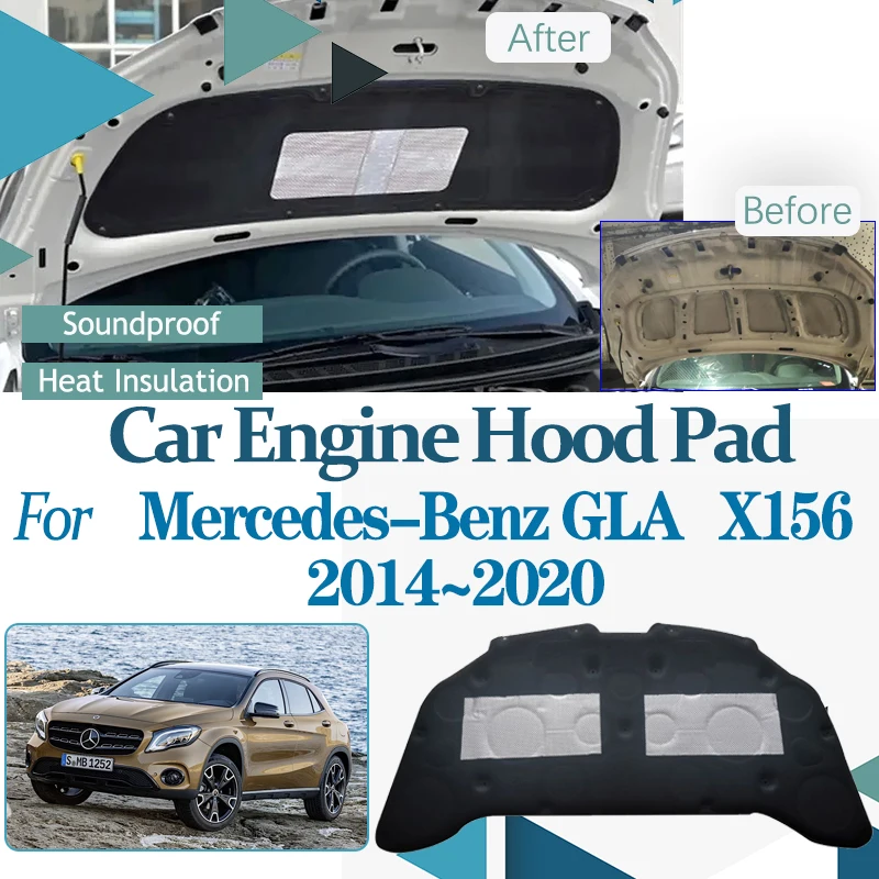 for-Mercedes-Benz-GLA-200-GLA220-X156-2014-2020-Car-Engine-Sound-Hood ...