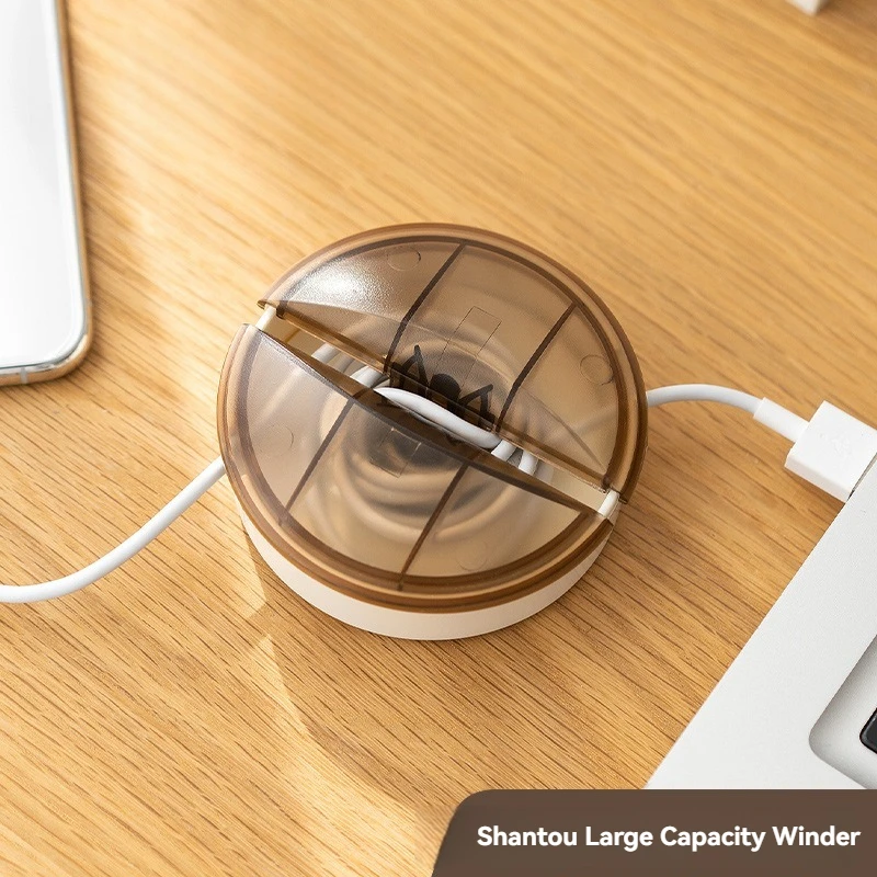 Large-capacity Wire Winder Cable Organizer Data Cable Storage Desktop ...