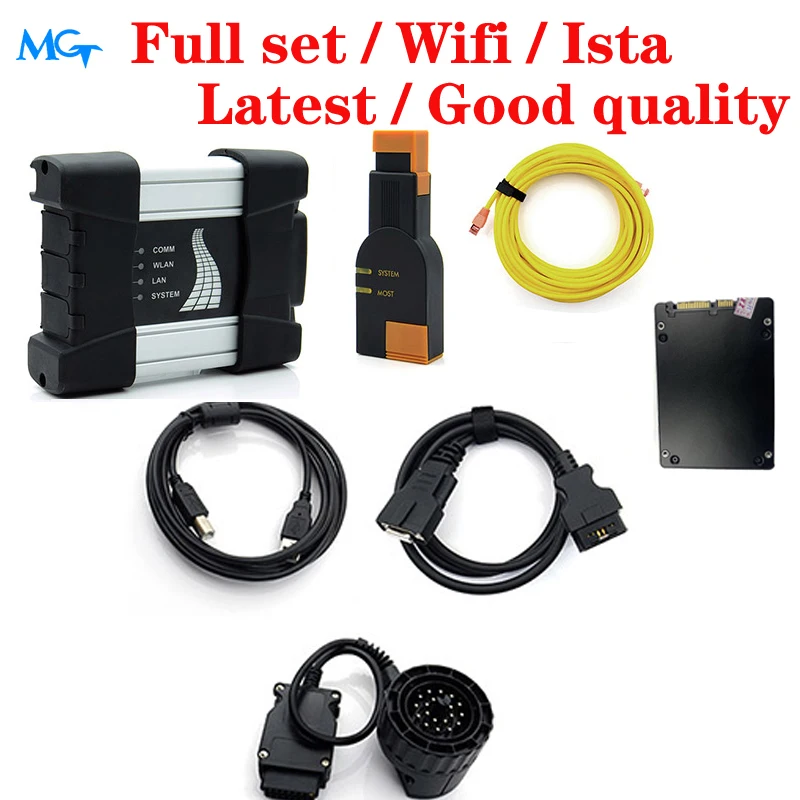 Newext icom next with ista software enet cable for bmw Programming Tool ...
