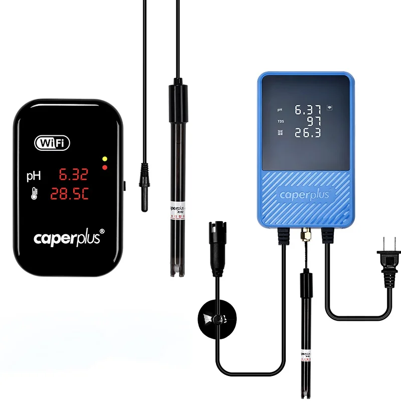 110-240V Caperplus Aquarium Q2 PH Temperature TDS 3 In 1 Intelligence ...