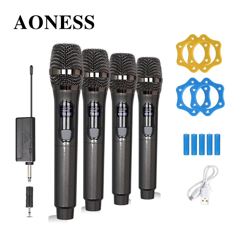 Microphone-sans-fil-professionnel-d-origine-charge-ultra-rapide-type-4 ...