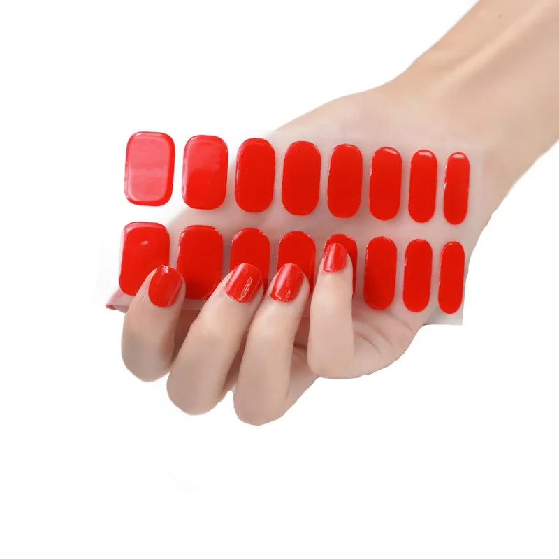 Semi-Cured-Gel-Nail-Stickers-For-UV-Lamp-Manicure-Decor-LED-Light-Nail ...