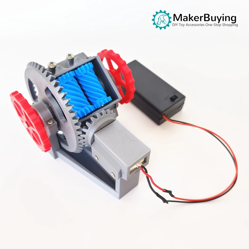 Torsen-self-locking-limited-slip-differential-structure-principle-model ...