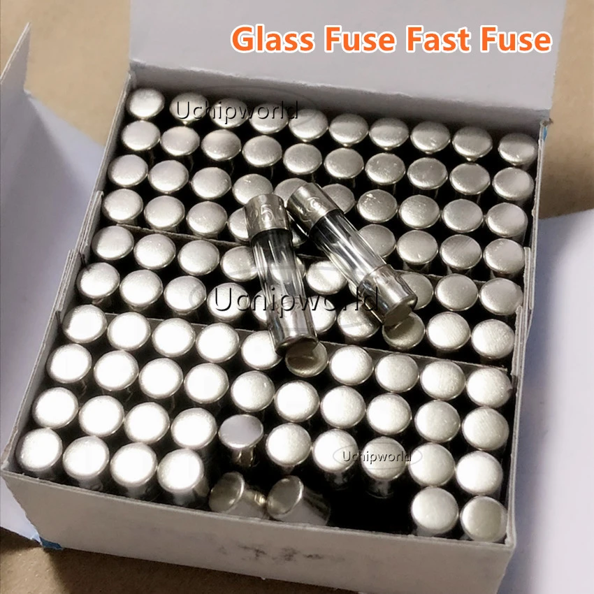 5x20mm 250V Glass Fuse Fast Fuse 30mA 32mA 40mA 50mA 63mA 80mA 5*20 5 ...