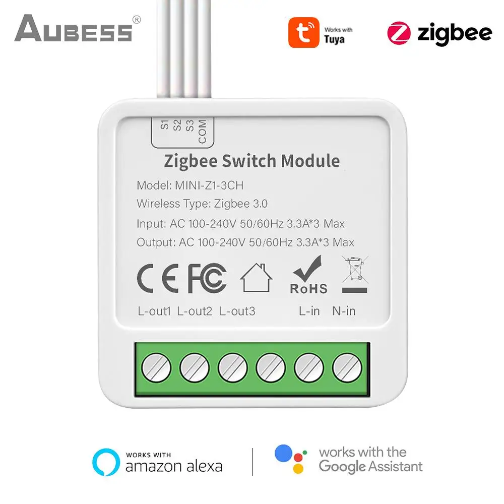 Tuya-Zigbee-16A-Mini-Smart-Switch-2-3-4-Gang-Support-2-way-Control ...