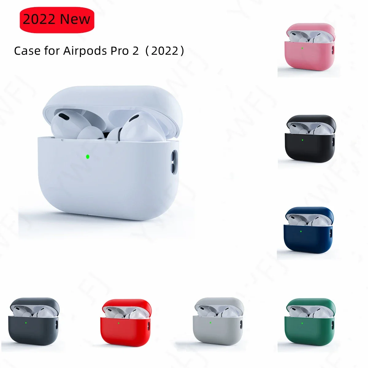Airpods Pro 2 Silicone Ultra-thin Split Headset Case Wireless Bluetooth ...