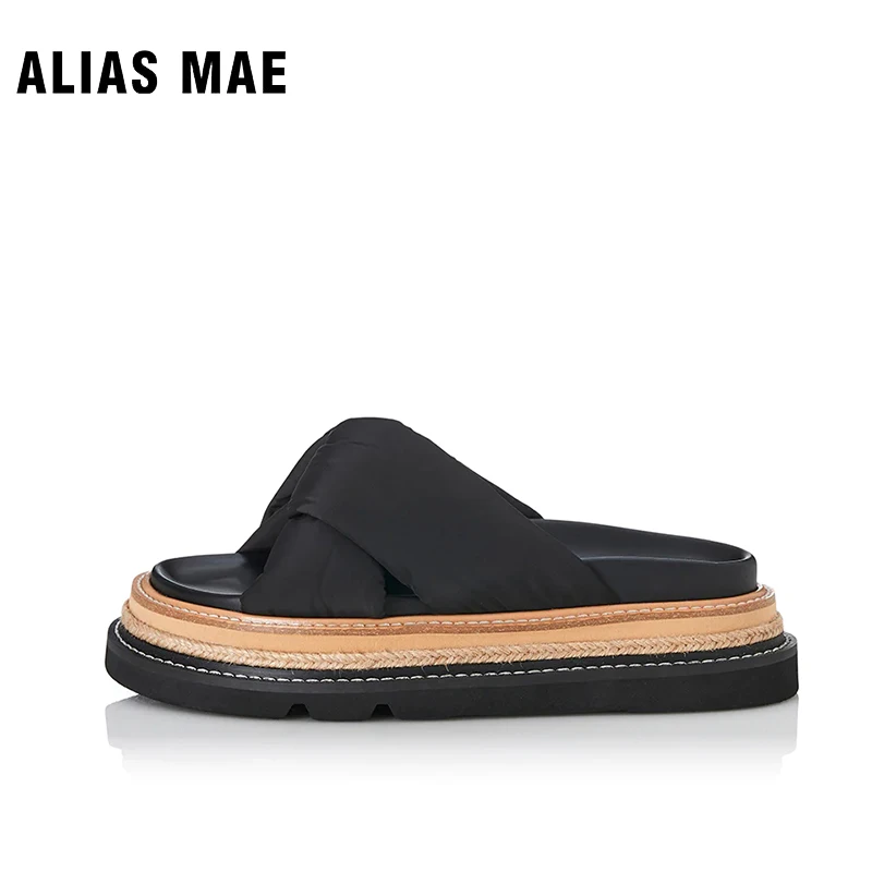 ALIAS-MAE-Fashion-Ladies-chunky-Slippers-Street-Walking-Holiday-Casual ...