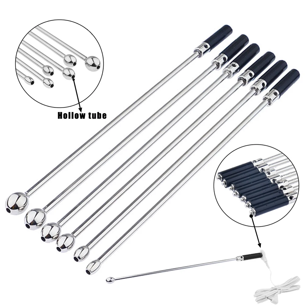 Hollow Penis Plug Stainless Steel Penis Insertion Urethra Sound Dilator ...