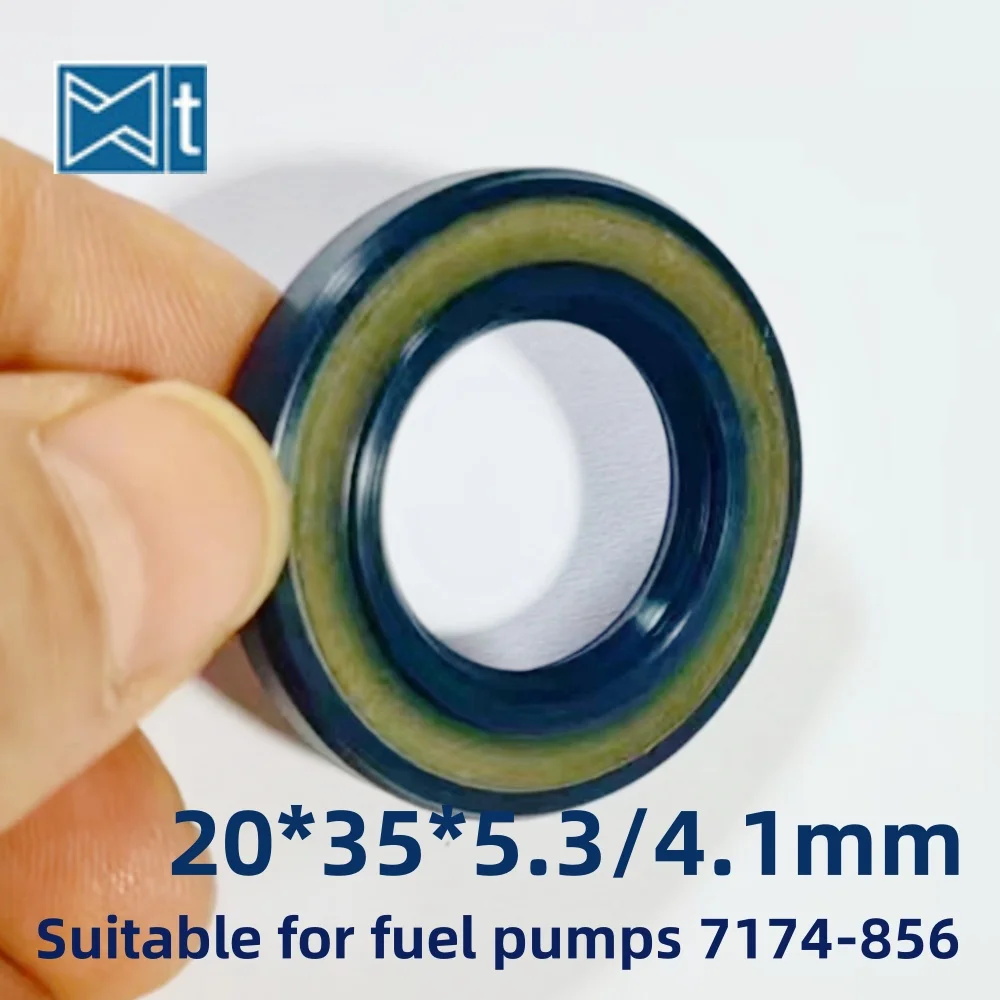 High Quality Shaft Oil Seal 20*35*5.3/4.1mm NBR Fuel Pump 7174-856 ...