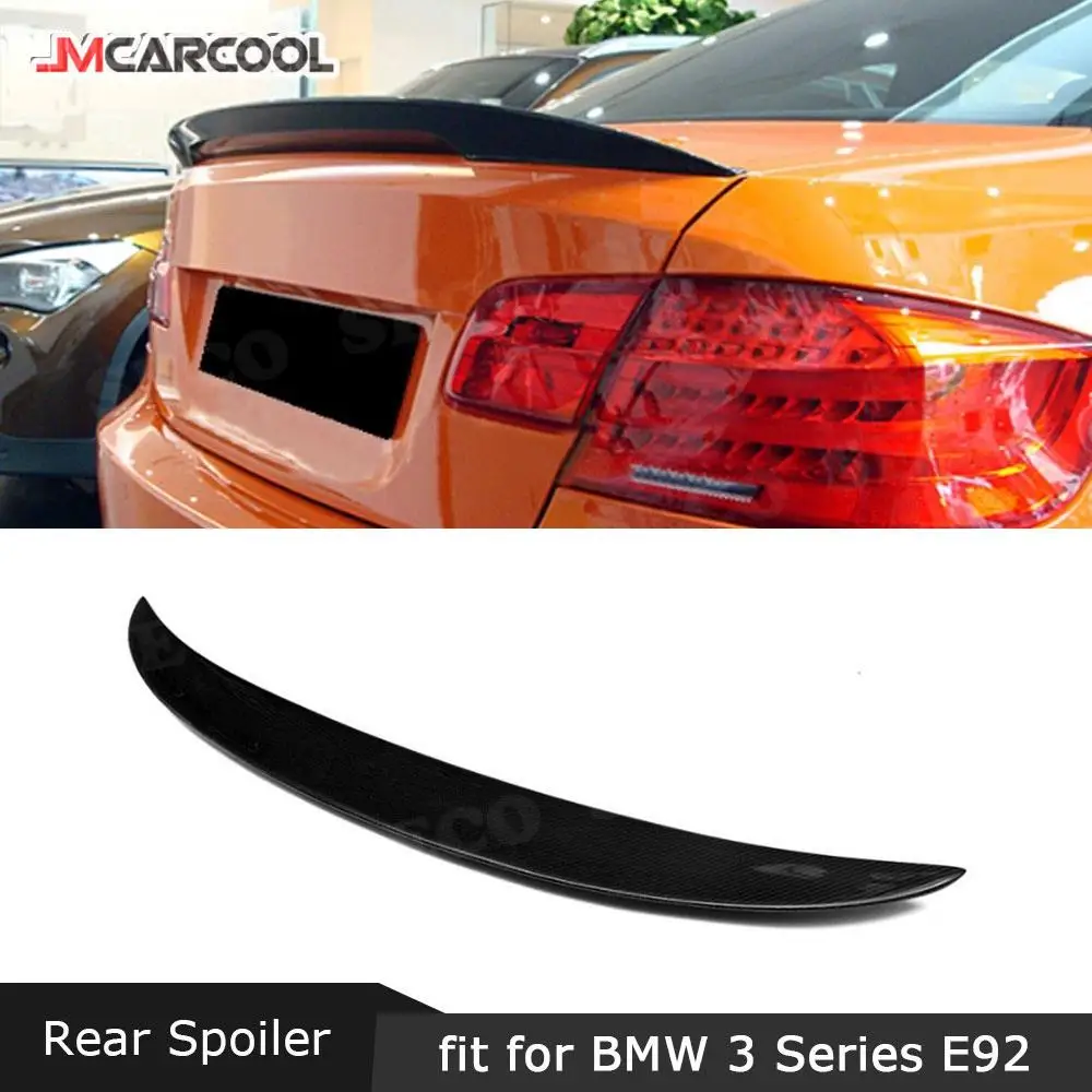 Carbon Fiber Rear Lip Spoiler P Style For Bmw 3 Series E92 325i 328i ...