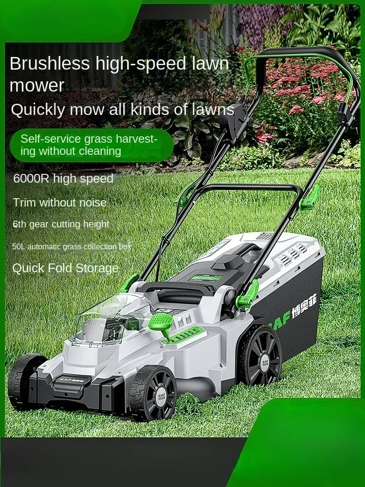 BOAOFI-Electric-Lawn-Mower-Hand-Pushed-Grass-Trimmer-Mini-Household ...