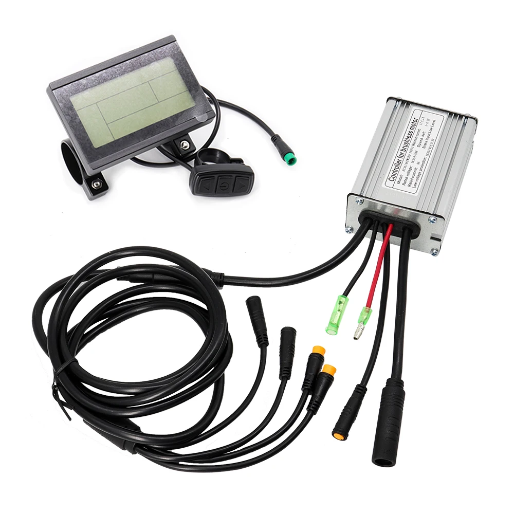 KT-17A-36V-48V-250W-350W-Electric-Bike-Controller-with-Throttle-Brake ...