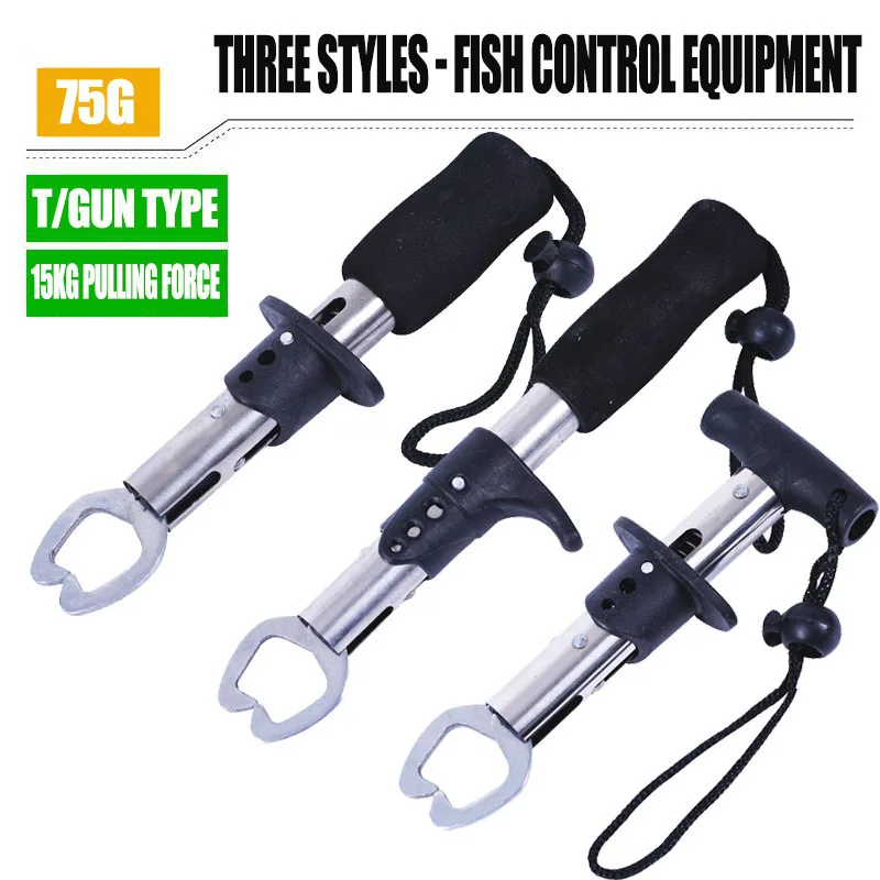 24CM-3-Models-Stainless-Steel-Luya-Fishing-Gripper-Professional-Fish ...