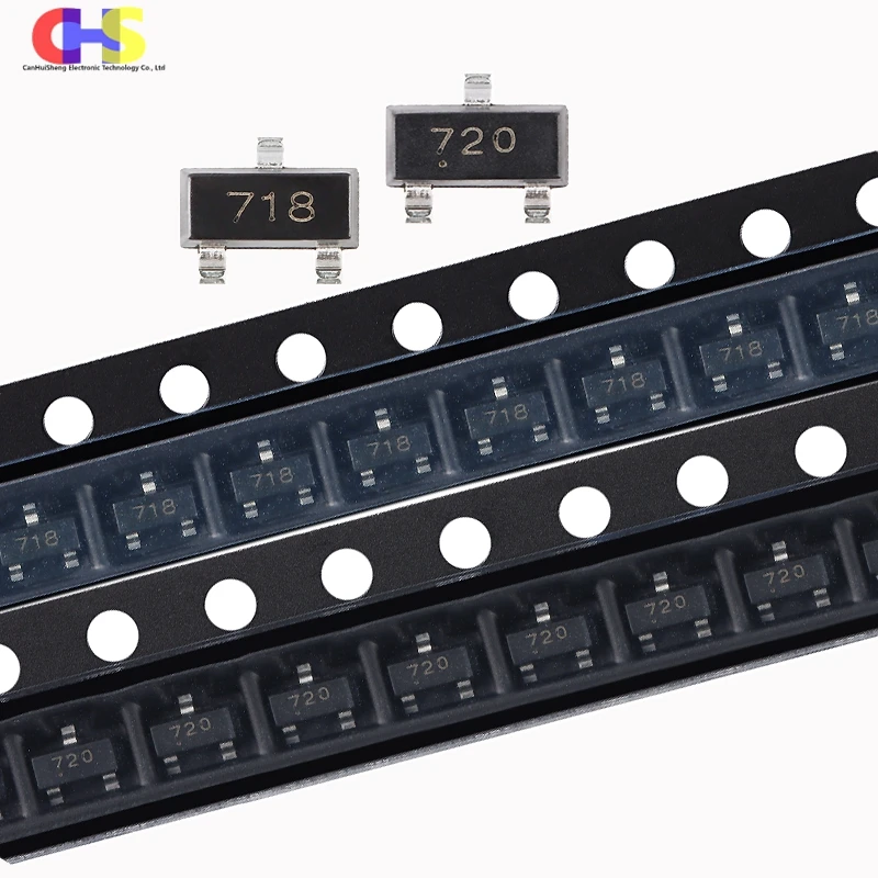 100pcs-SOT-23-Power-Transistor-FMMT458-FMMT491-FMMT493-FMMT558-FMMT591 ...