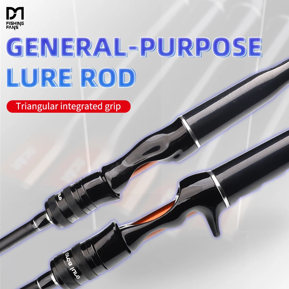 FISHINGFANS ORCA 1.8M 2.1M 2.4M LURE ROD TAPERED HANDLE M MEDIUM POWER ...