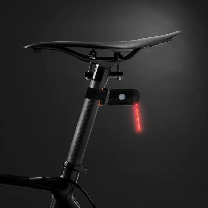 Luz trasera de bicicleta LED impermeable y recargable Photon Drop: alta ...