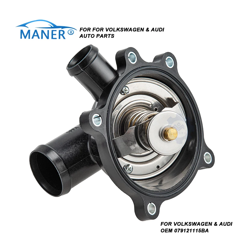 MANERI 079121115BA New Engine Coolant Thermostat For Audi A6 A8 Q7 S6 ...