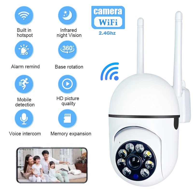 IP-Camera-1080P-HD-Remote-Wireless-Network-Monitor-Anti-theft-Security ...