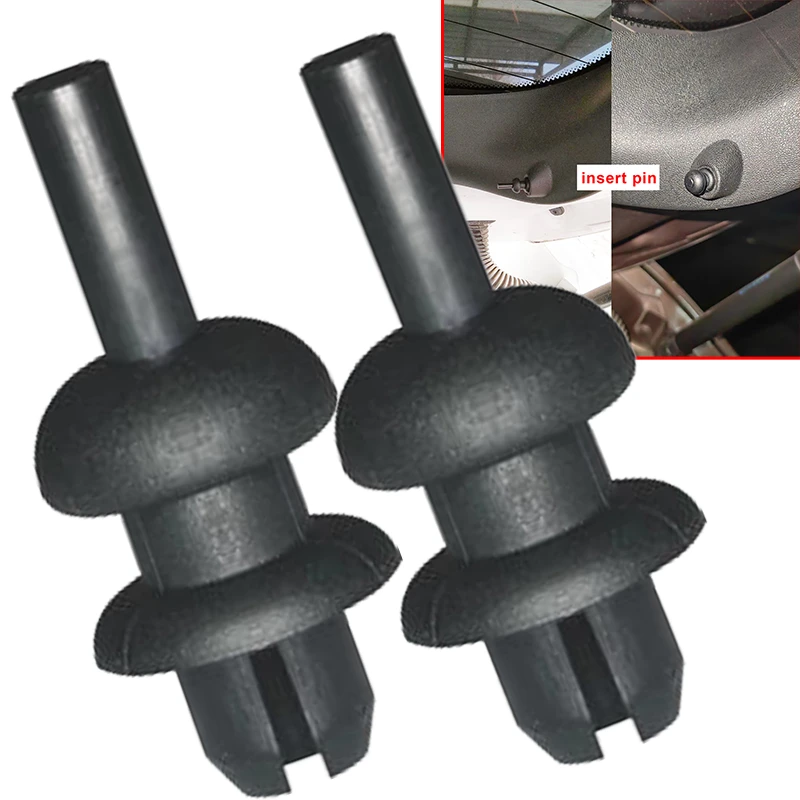 2x Push Retainer For Peugeot 106 205 206 306 307 308 Car Parcel Shelf ...