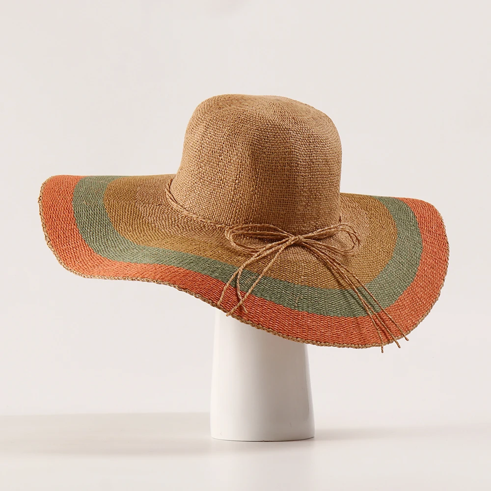 summer-large-sun-hats-for-women-ladies-beach-accessories-uv-protection ...