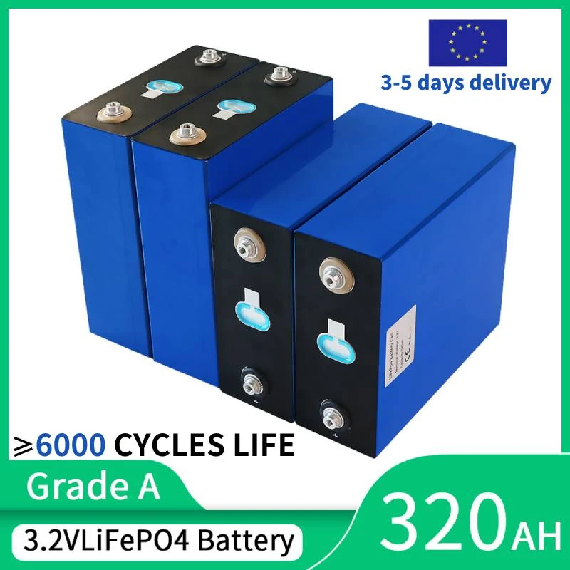 3.2V 320AH 310AH LifePO4 Battery Rechargebal Lithium iron phosphate ...