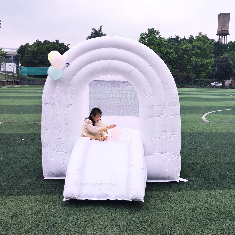 Rainbow-Bounce-House-Jumping-Inflatable-Castle-Inflatable-Bouncer ...